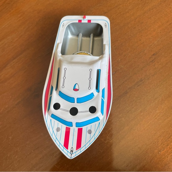Vintage | Toys | Vintage Japanese Pop Pop Boat Tin Collectors Toy New ...